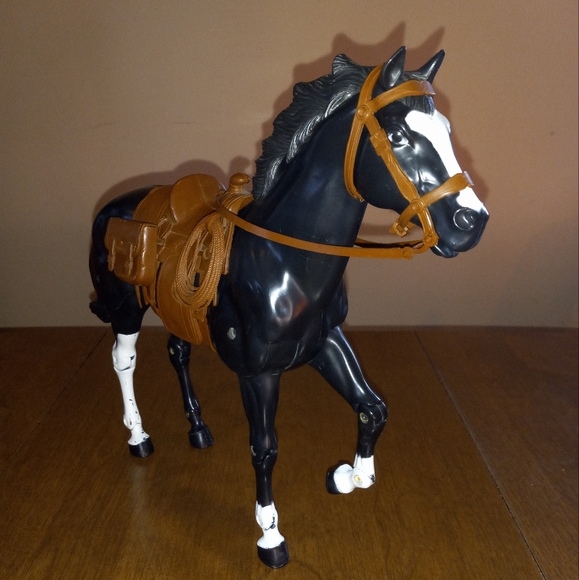 Marx | Toys | Marx Toys Ready Gang Midnight Horse Rare | Poshmark